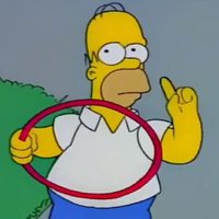 Así luce la versión astronauta de Homero Simpson en versión humana en ...