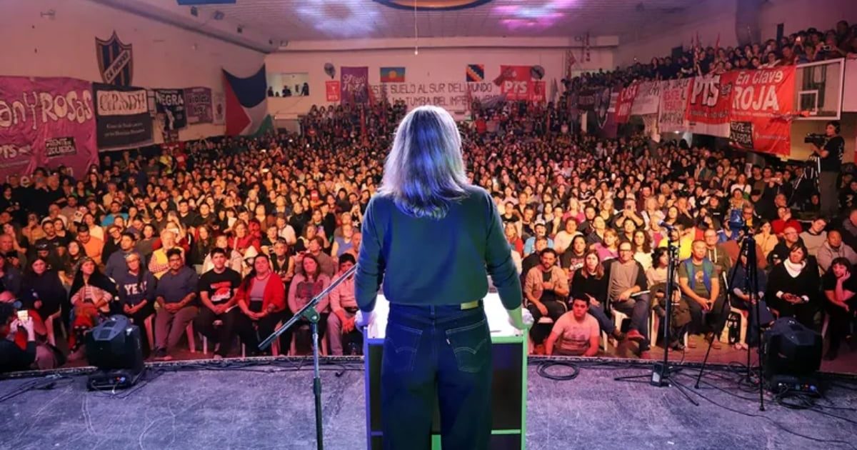 Myriam Bregman encabezó un acto masivo en Neuquén con críticas a Milei ...
